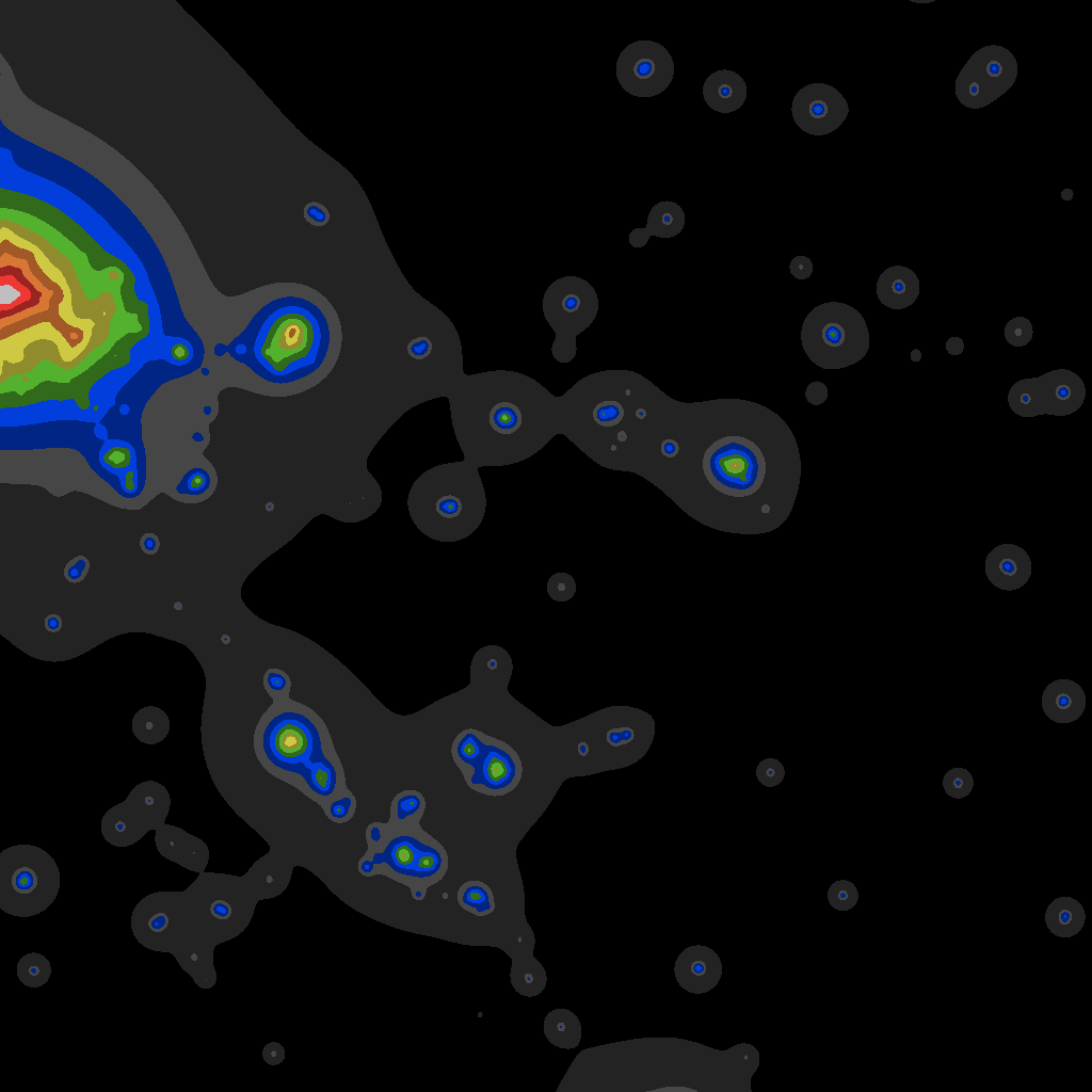Colorado Light Pollution Map
